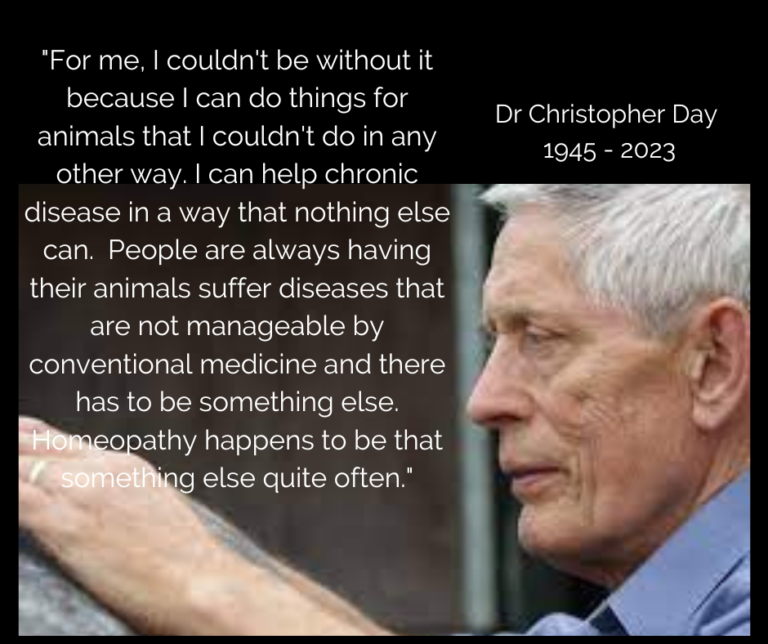 A Tribute to Dr Christopher Day FF(Hom), MRCVS - Whole Health Agriculture